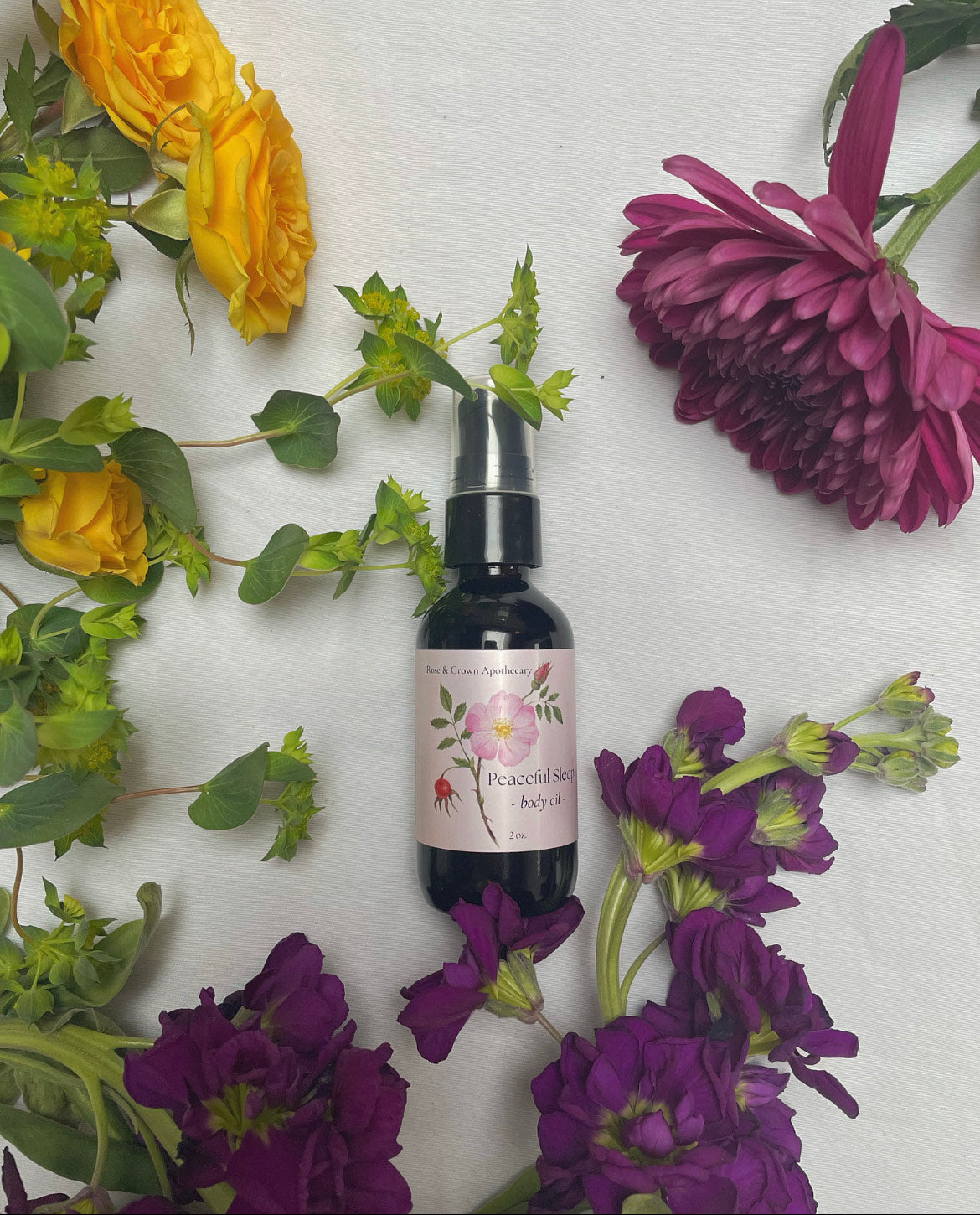 Peaceful Sleep Body Oil – Rose and Crown Apothecary