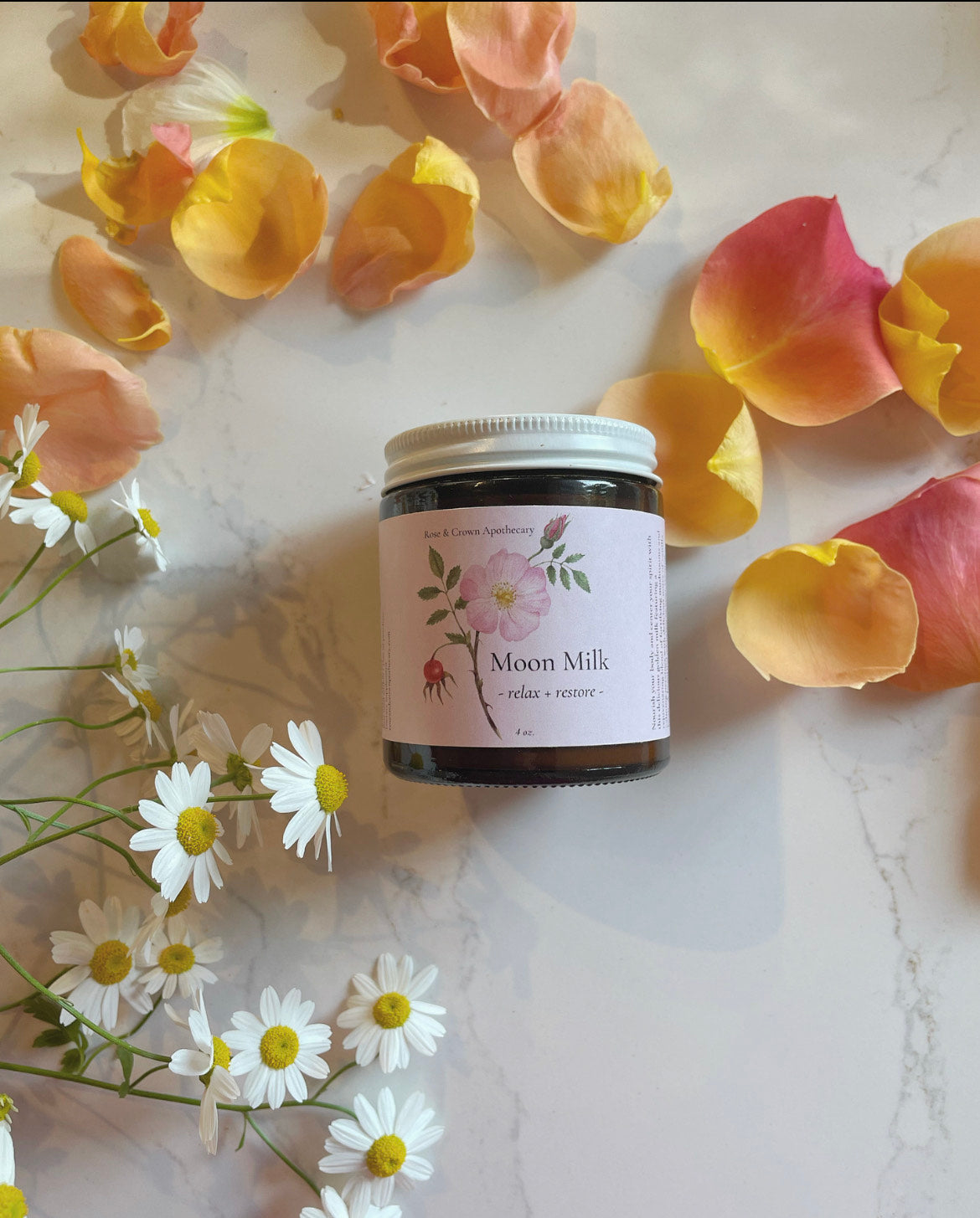 Moon Milk Herbal Powder-nervous system support – Rose and Crown Apothecary